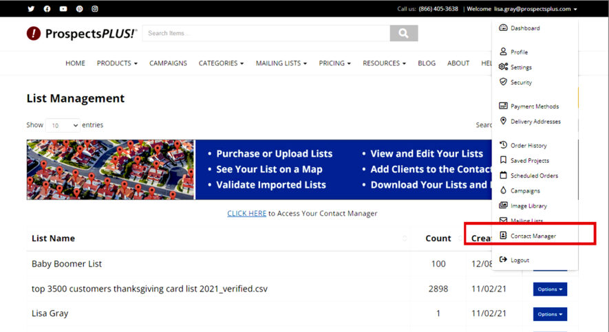 The Contact Manager Tutorial | Real Estate Marketing